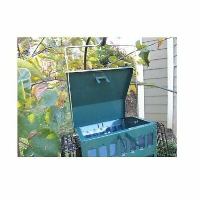 Mini Seeds N More Hopper Feeder by Heritage Farms with 2 suet cages ...