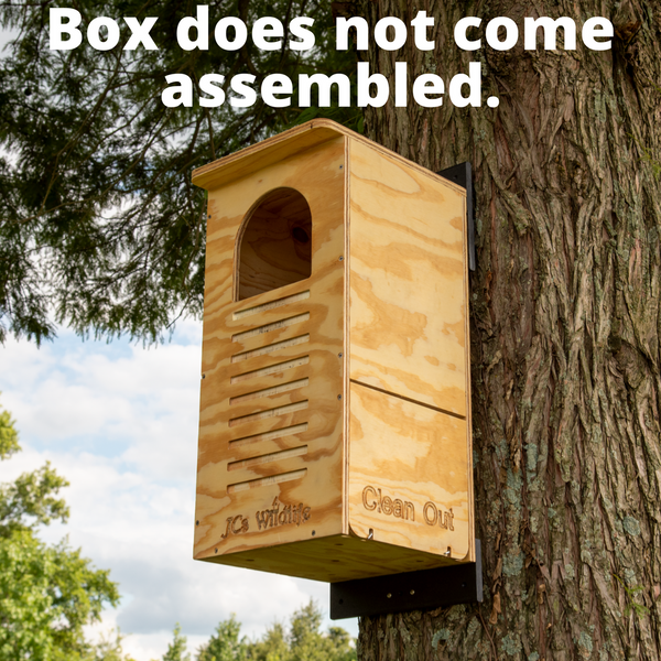 Barred Owl Box Do It Yourself Assembly Kit - CJS Distributing